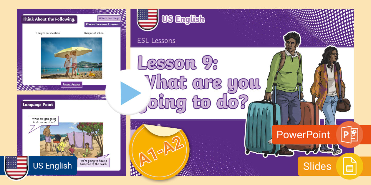 ESL Curriculum (US-English Version) Level 5, Lesson 9