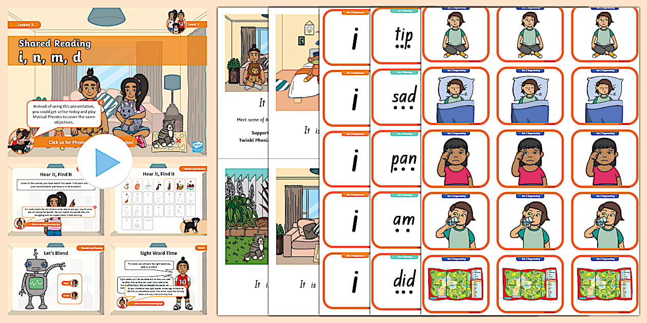 NZ Phonics: Level 2: Week 2: Lesson 5: Fun Phonics Lessons