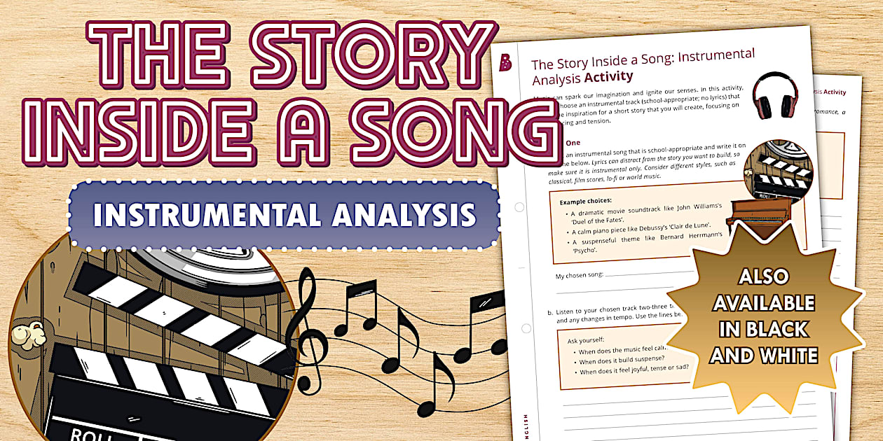Instrumental Analysis for Music-Inspired Writing