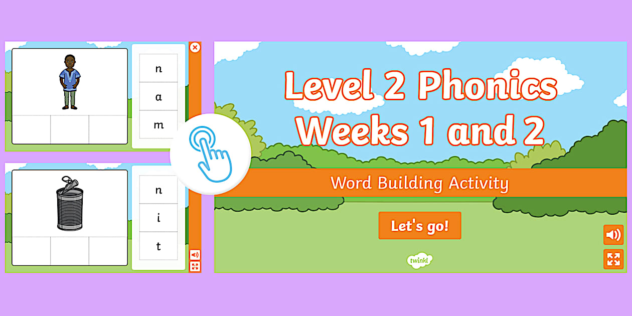 Level 2 Phonics Week 1 and Week 2 Game | Twinkl Go! - Twinkl