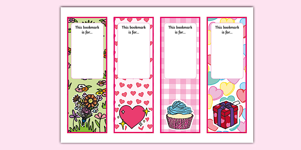 Australia Mother's Day Editable Bookmarks