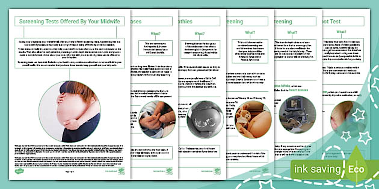 Screening Tests Offered by Your Midwife