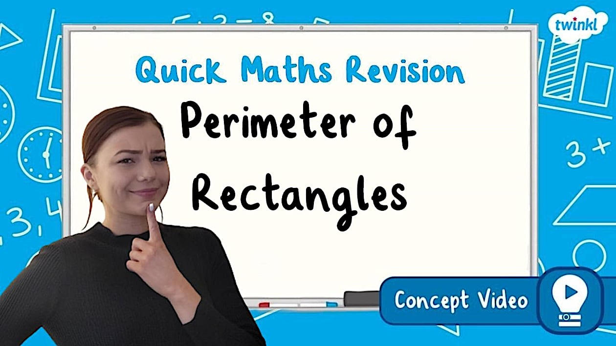 👉 Perimeter of Rectangles | KS2 Maths Concept Video