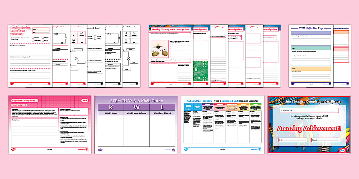 STEM IU Yr 6 Dancing Circuitry Wk 9-10 - Twinkl