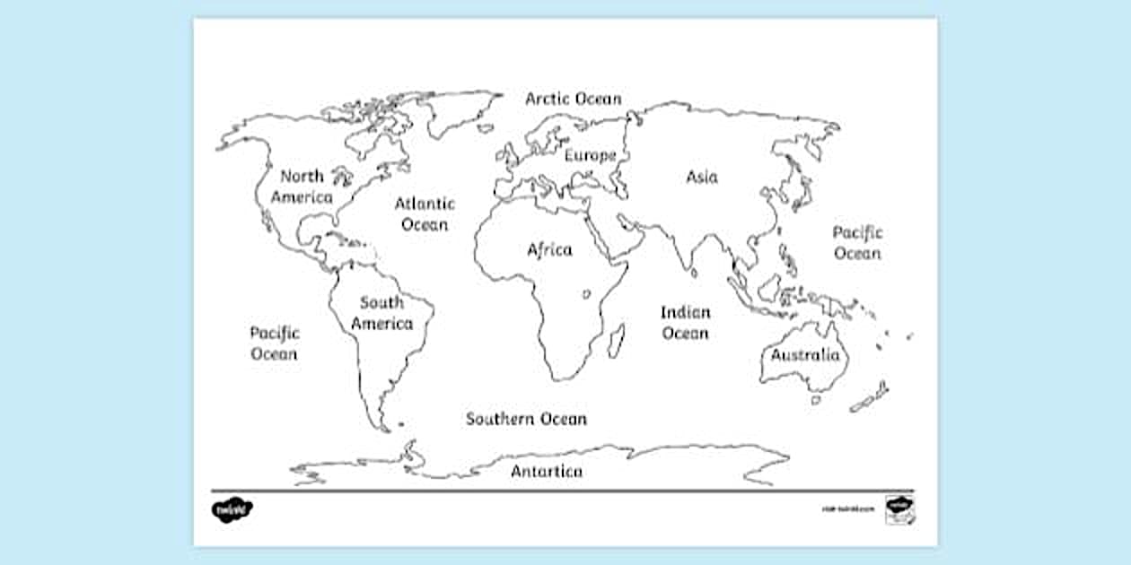 Geography Colouring Page | Colouring Sheets (Teacher-Made)