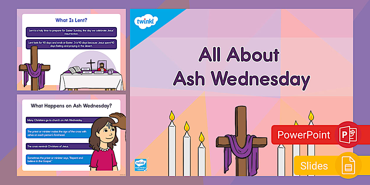 All About Ash Wednesday PowerPoint & Google Slides