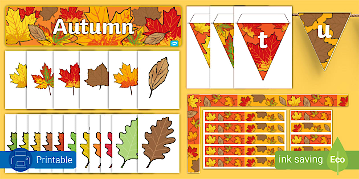 Autumn Display Pack | Classroom Display | South Africa
