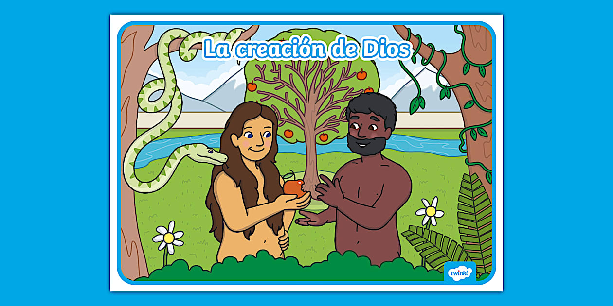 Afiche sobre la creación de Dios | Twinkl (Teacher-Made)