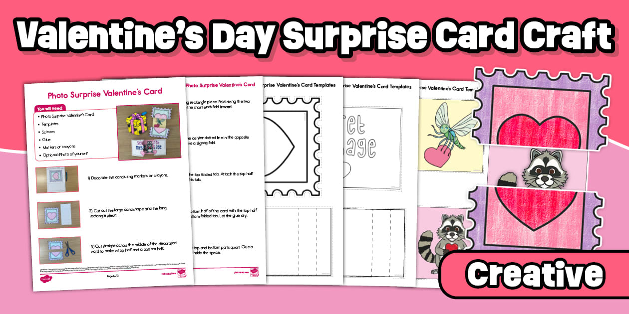 Valentine's Day Surprise Card