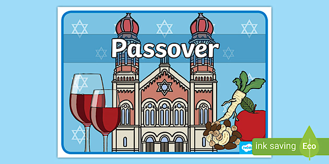 Passover Display Poster (teacher made) - Twinkl