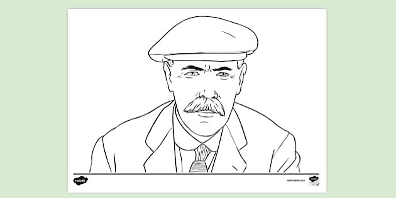 James Braid Colouring | Colouring Sheets