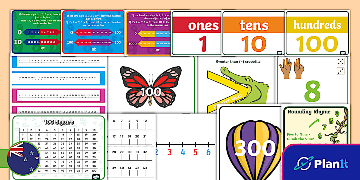 Phase 1 Number Structure: Display Pack (teacher made)