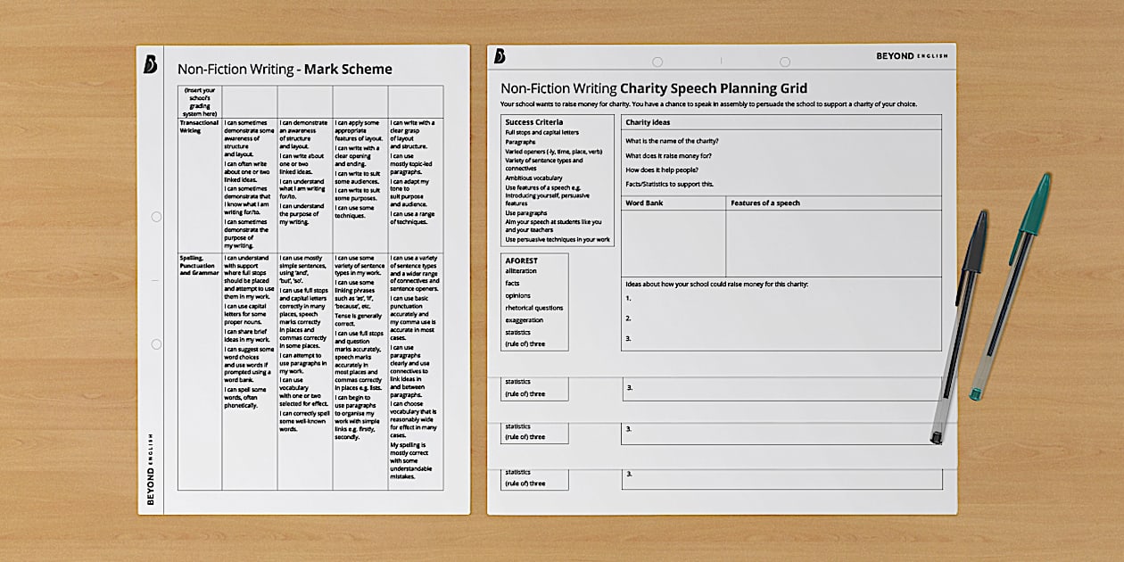 Year 7 Non-Fiction Baseline Writing Assessment - Twinkl