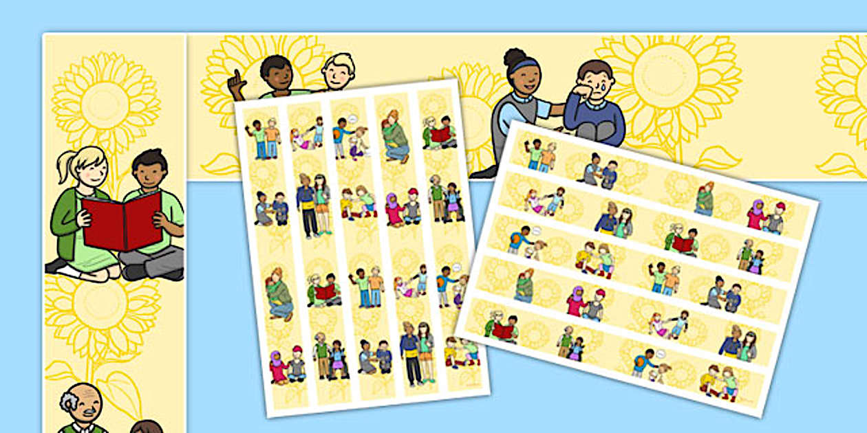 Kindness Day A3 Display Borders (Teacher-Made) - Twinkl