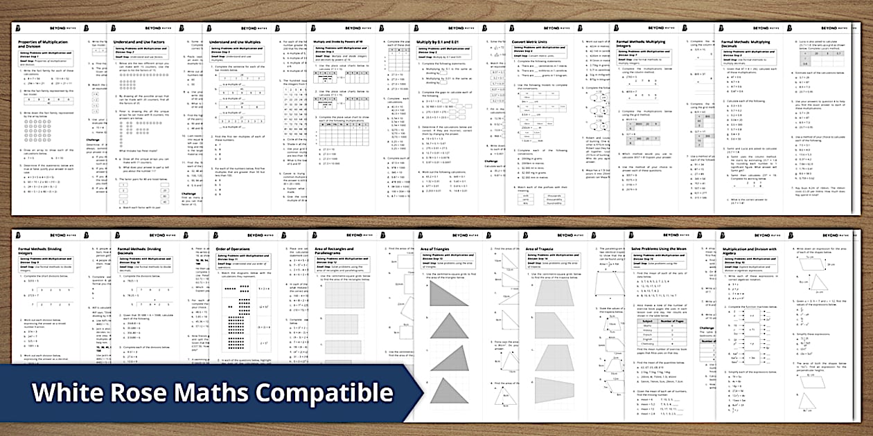 👉 Solving Multiplication & Division Problems - Teaching Bundle