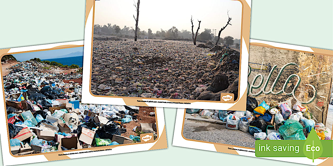 Pollution Display Photos (teacher made) - Twinkl