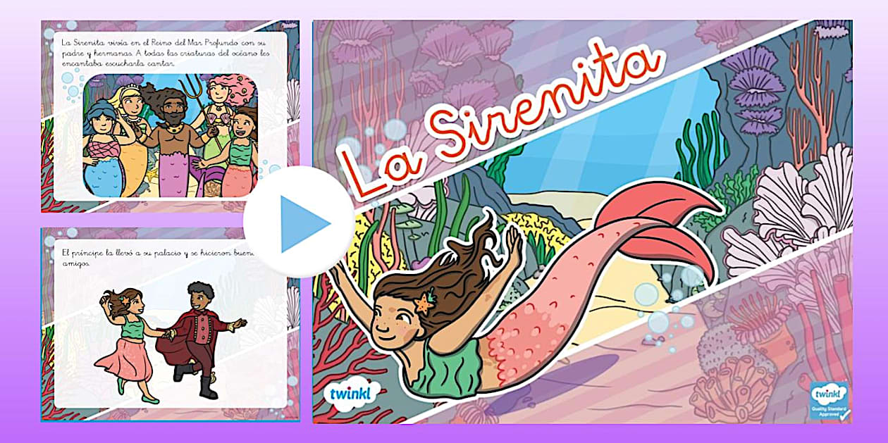 Cuento: La Sirenita (Hecho por educadores) - Twinkl