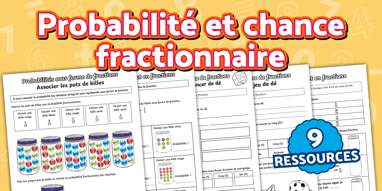 Chance & Probability Resource Pack