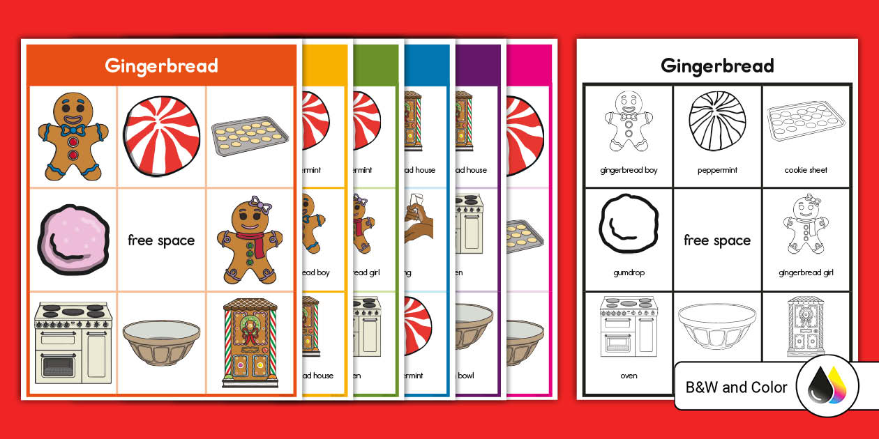 Gingerbread Bingo (Teacher-Made) - Twinkl
