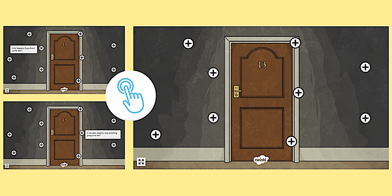 Creative Writing Stimulus KS2 Suspense Hotspots - Twinkl