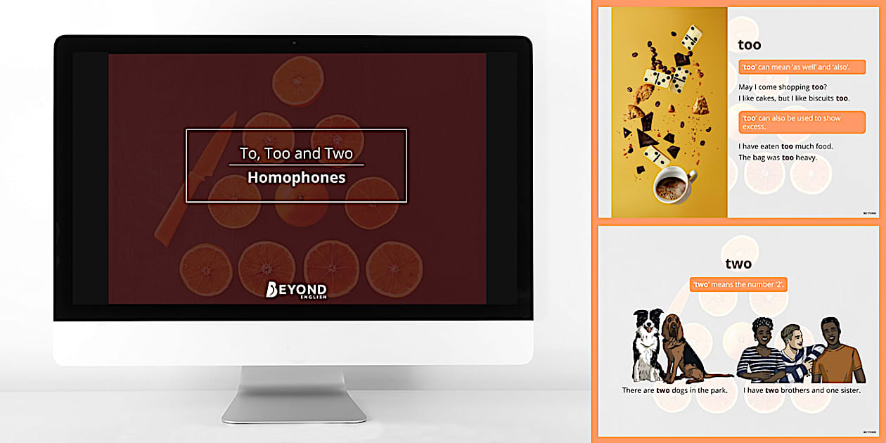 Homophones Powerpoint for KS3 SPaG | KS3 SPaG | Beyond