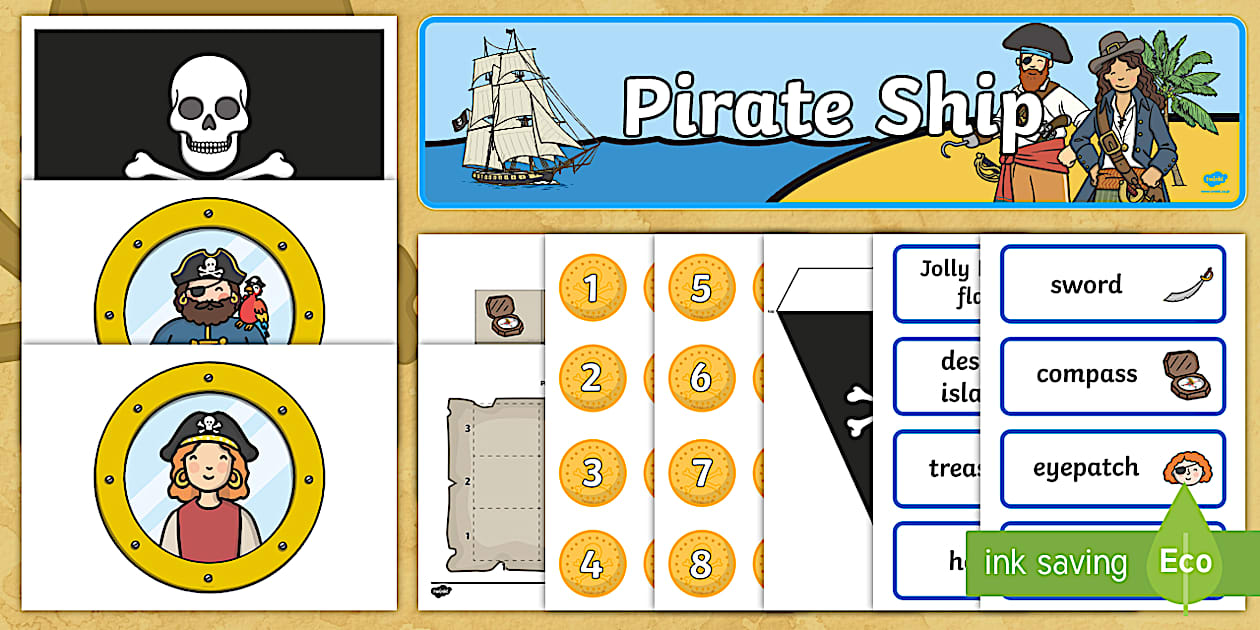 Pirate Ship Role Play EYFS Resource Pack | Twinkl - Twinkl