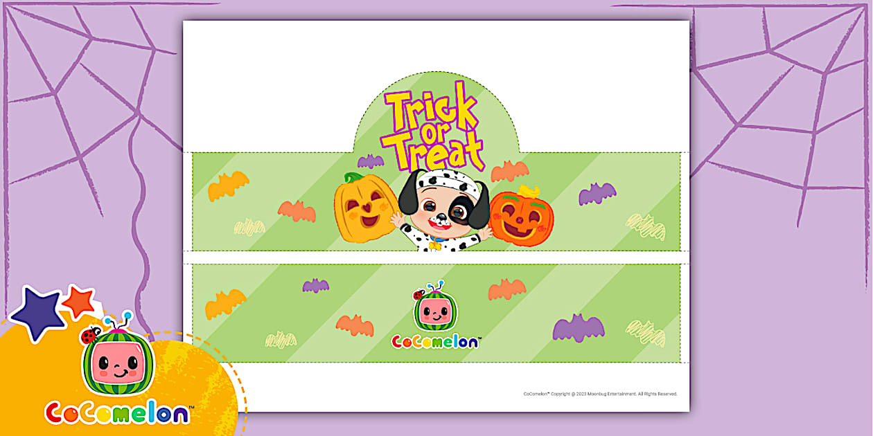 Free CoComelon Halloween Crown for Kids | Twinkl USA