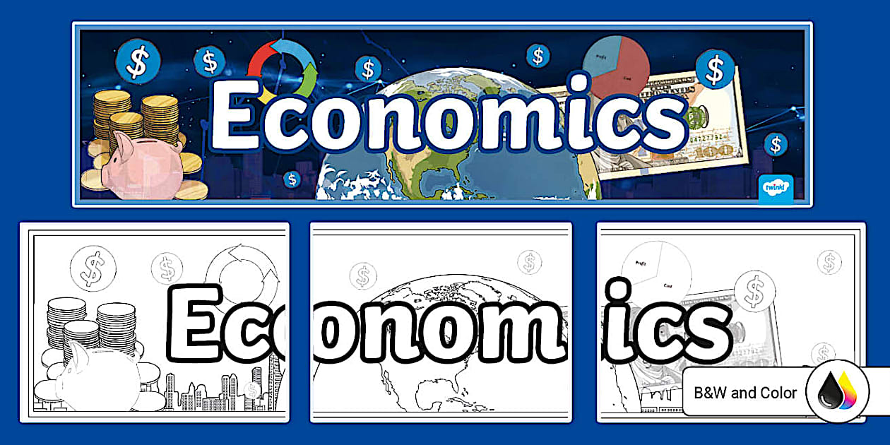 Economics Banner (teacher made) - Twinkl