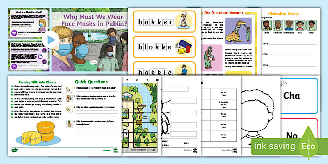 South African Teacher Activity Pack | Celebration Pack