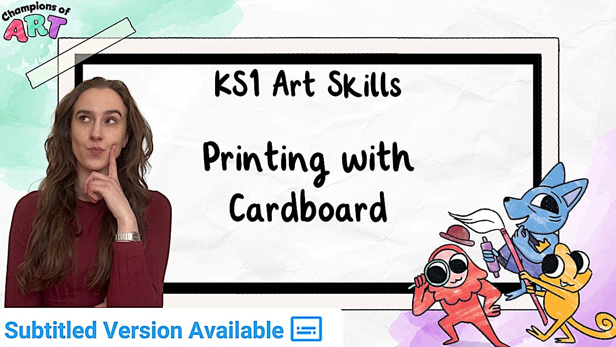 Printing with Cardboard Art Concept Video - Champions of Art: Into the Deep