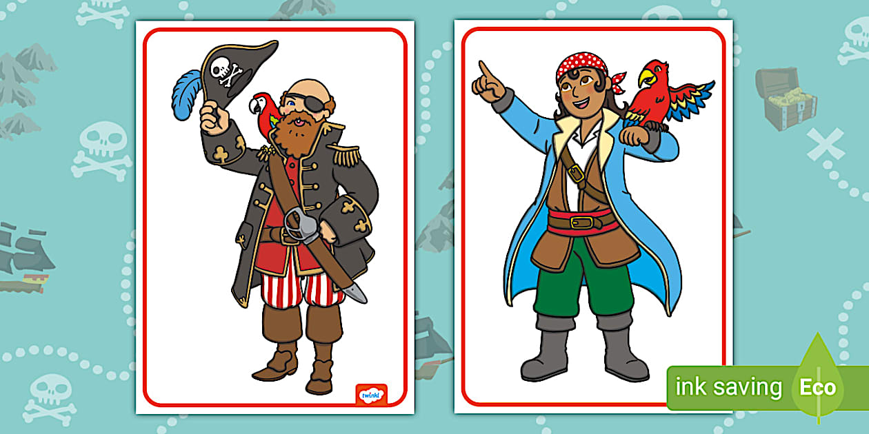 A3 Pirate Posters (Teacher-Made) - Twinkl