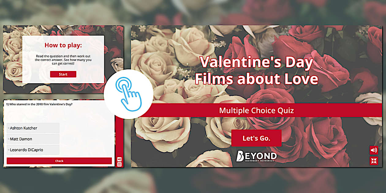 Valentine's Day Films about Love Quiz | Beyond - Twinkl