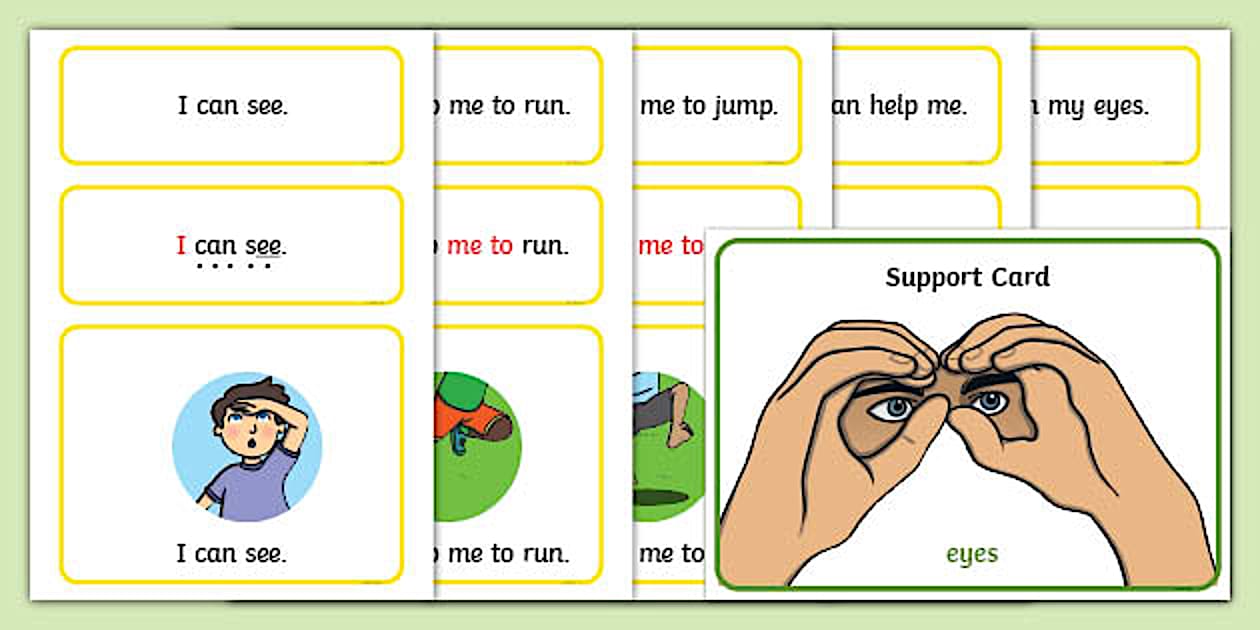 Editable All About Me Simple Sentence Cards (teacher made)