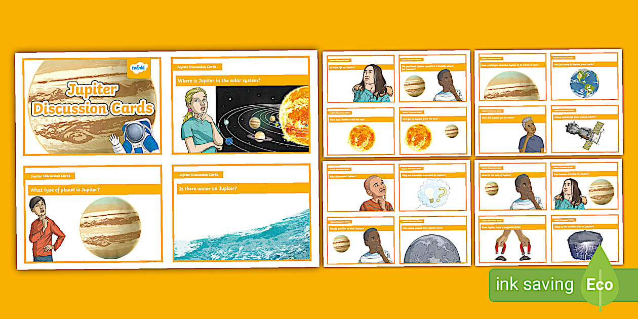Jupiter Discussion Cards (teacher made) - Twinkl
