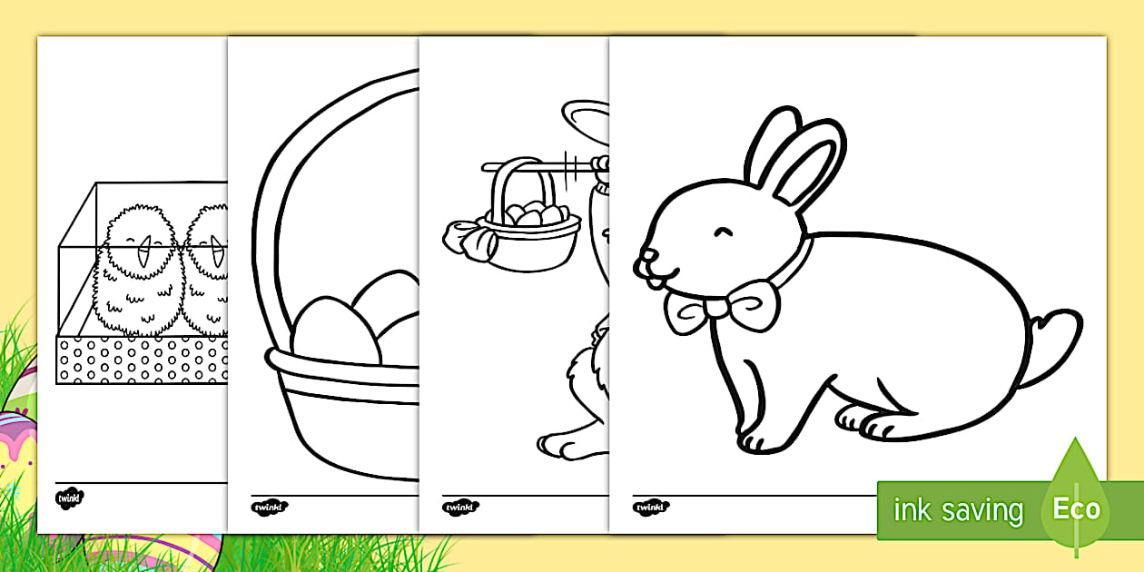 Easter Coloring Pages | Twinkl USA Resources - Twinkl
