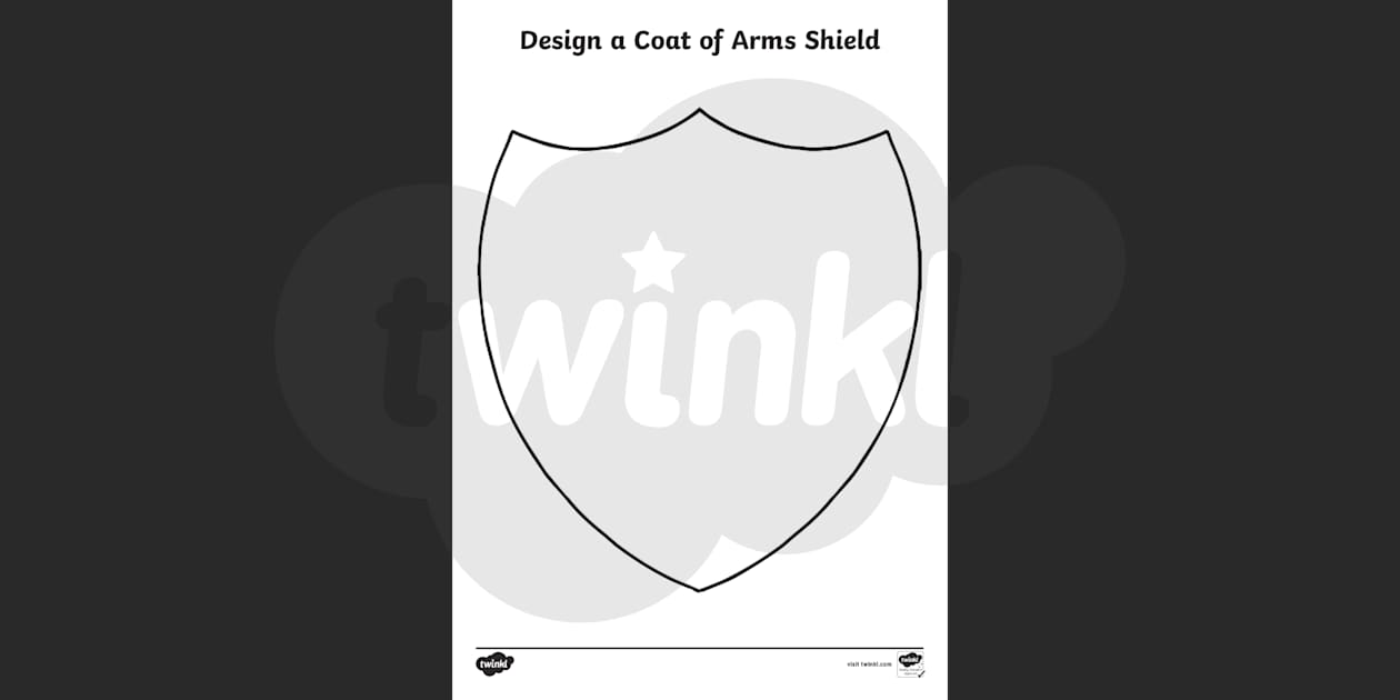 simple coat of arms template