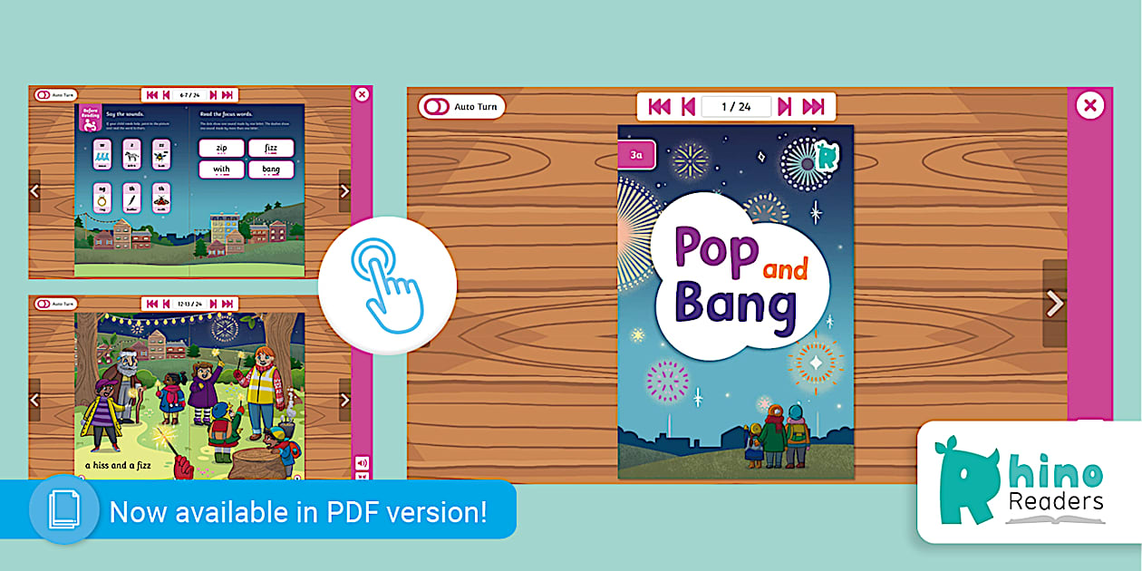 Level 3a Decodable Readers: Pop and Bang! (teacher made)