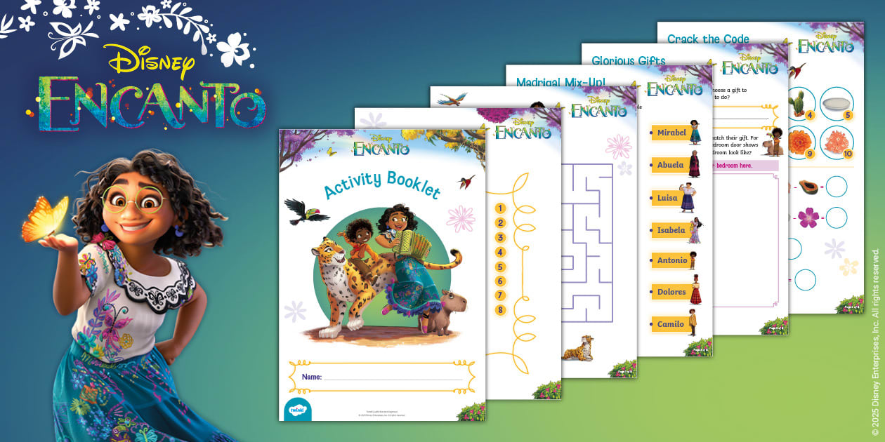 Disney Encanto Activity Book | Teacher-Made | Twinkl