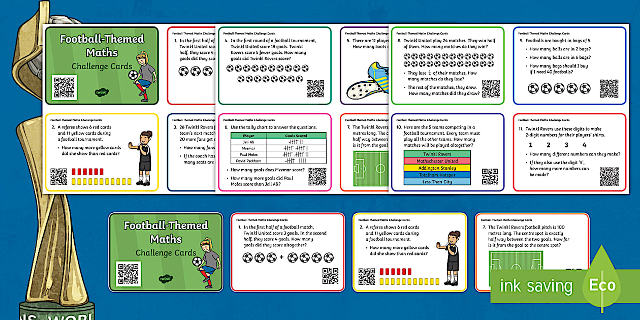 F-2 Football Themed QR Code Hunt Activity (teacher made)