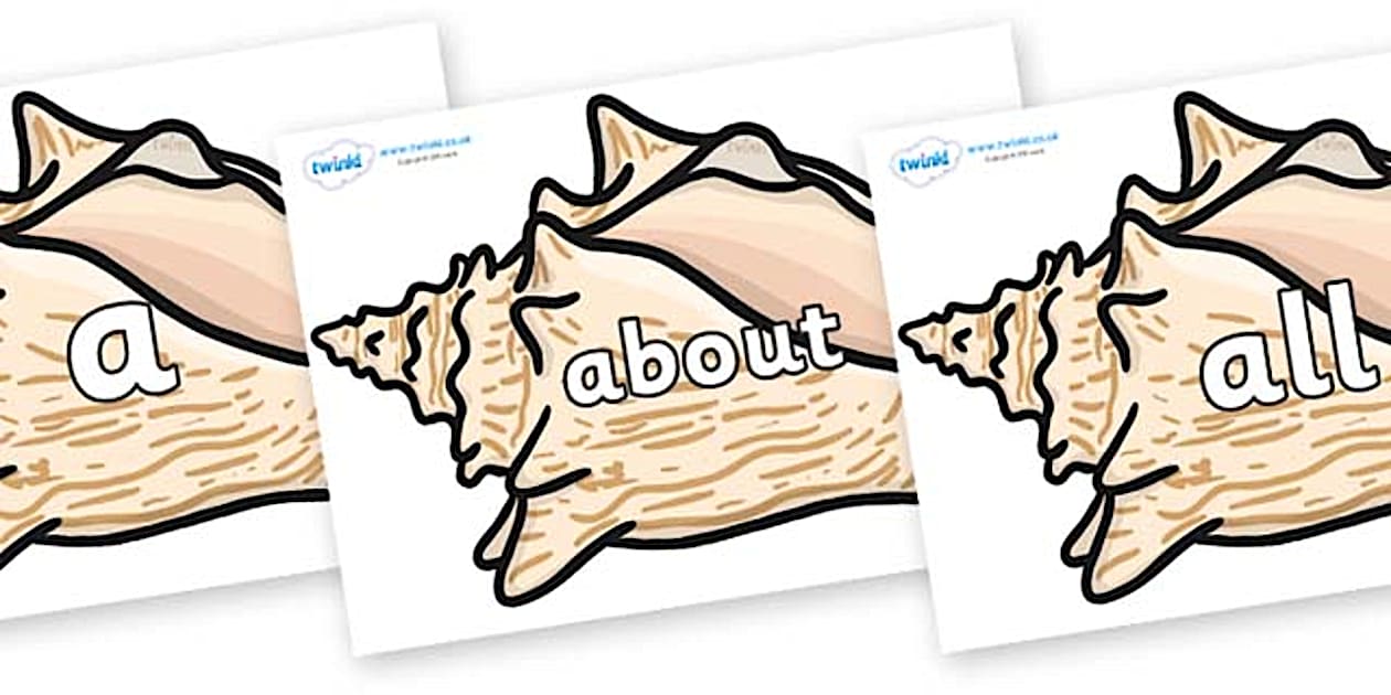 100 High Frequency Words on Horse Chestnuts (teacher made)