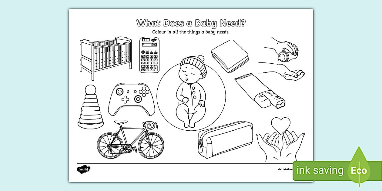 What Does a Baby Need Activity (teacher made) - Twinkl