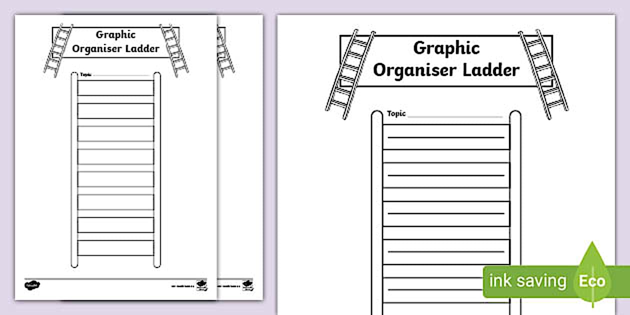 Graphic Organiser Ladder (teacher made) - Twinkl