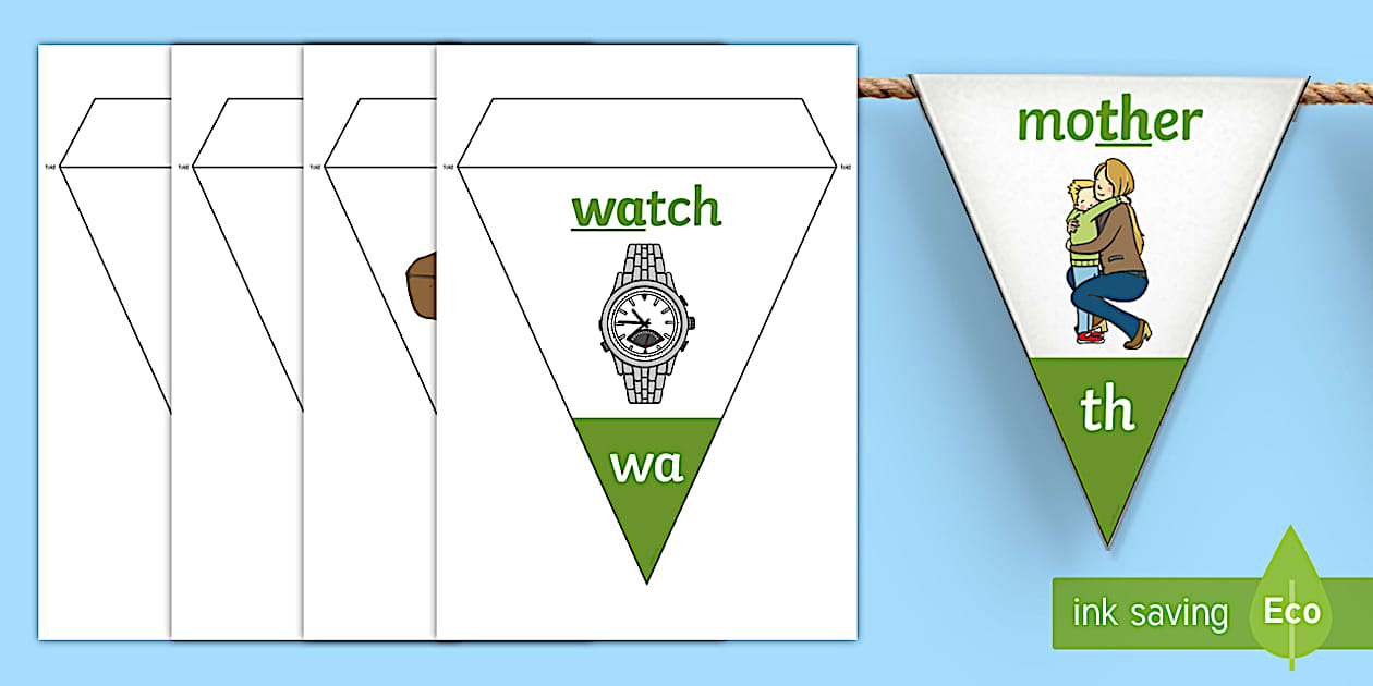 Active Literacy Phonics Programme Stage 3 Display Bunting - Active Literacy
