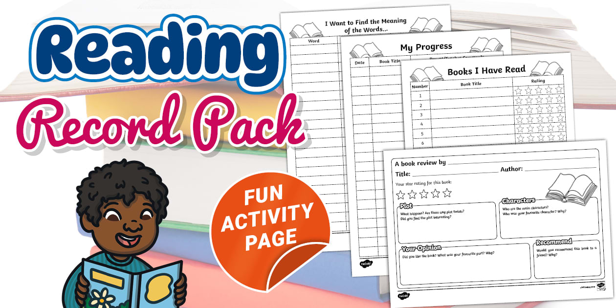 Reading Tracking Sheet Pack | Primary Resources