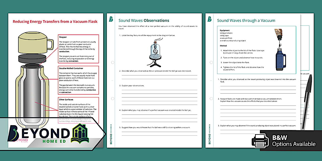 Sound Waves Experiment | Home Learning | Beyond - Twinkl