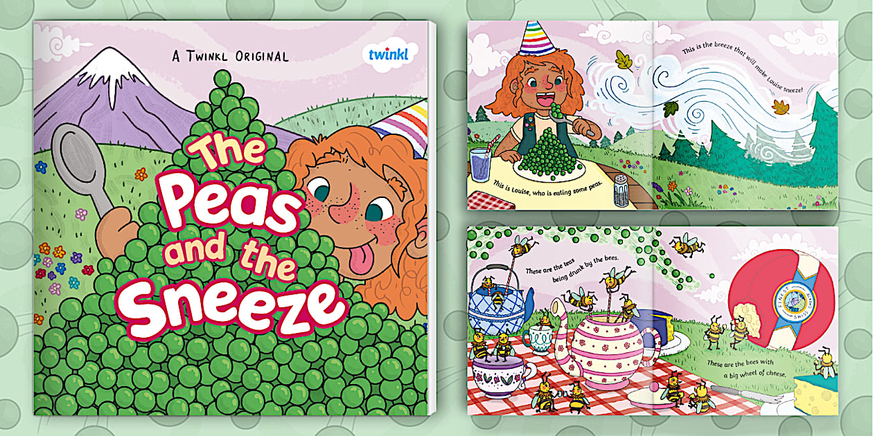 The Peas and the Sneeze eBook (teacher made) - Twinkl