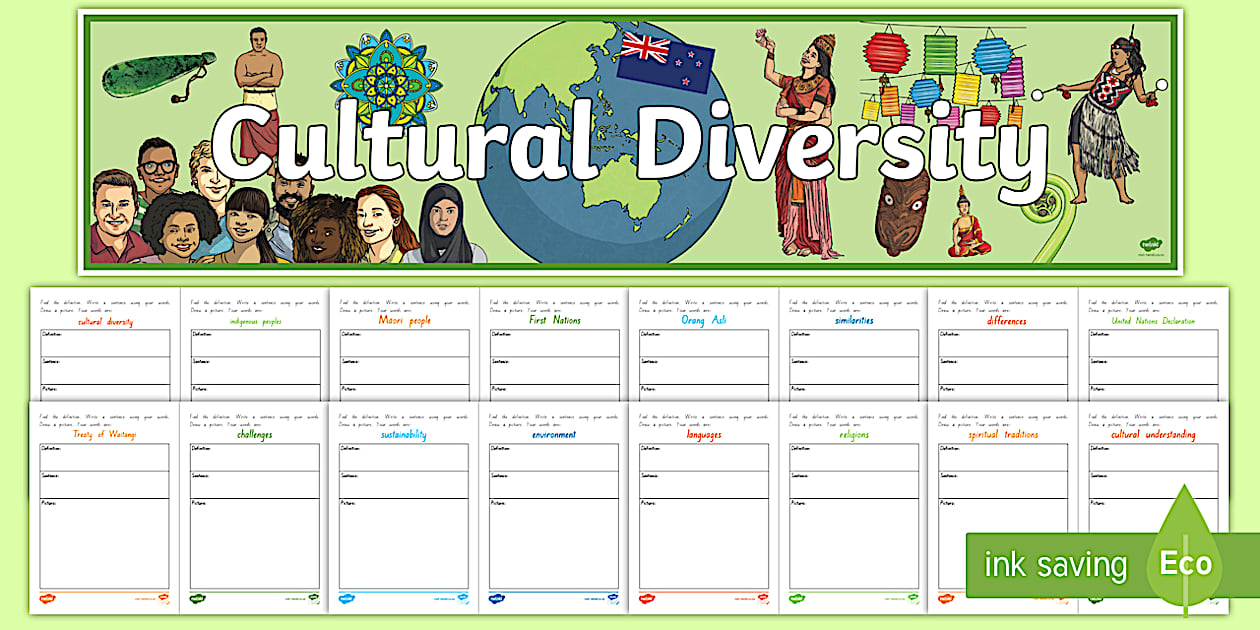 Diversity Activity Display Pack | NZ Diversity Resources