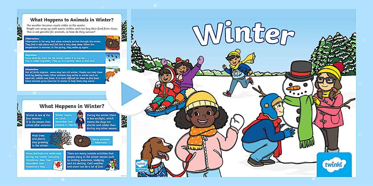 All About Winter in the UK PowerPoint | Twinkl Resources