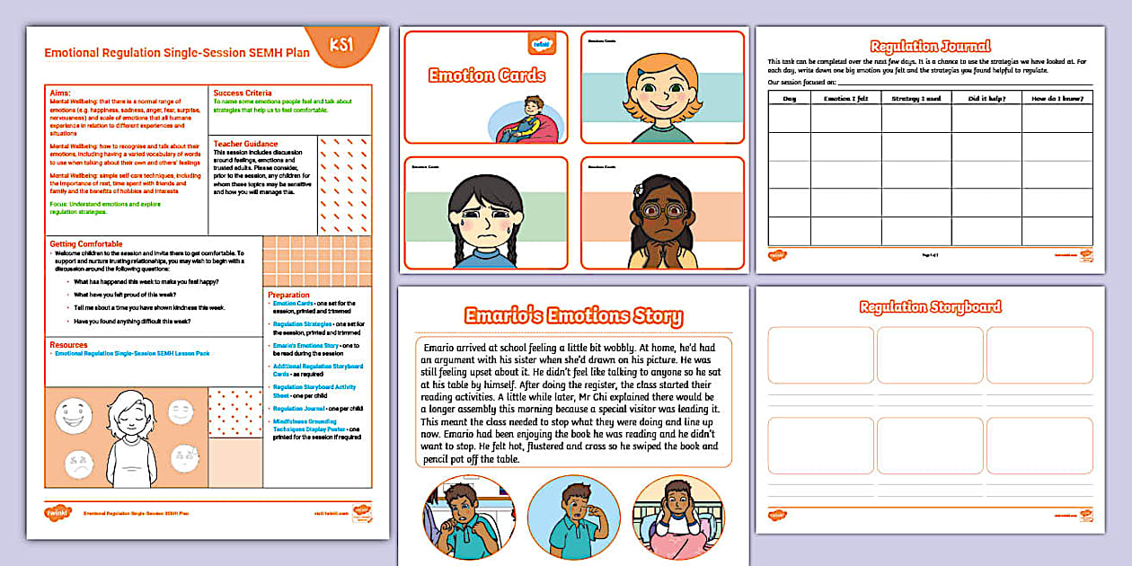 Emotional Regulation Single-Session SEMH Intervention