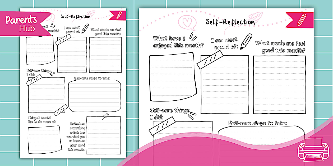 Parents | Self Reflection | Family Organiser (teacher made)